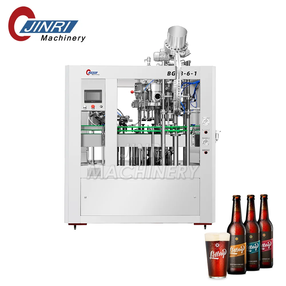 High Tech 1000-36000bph Automatic Glass Bottle Beer Filling Machine ...