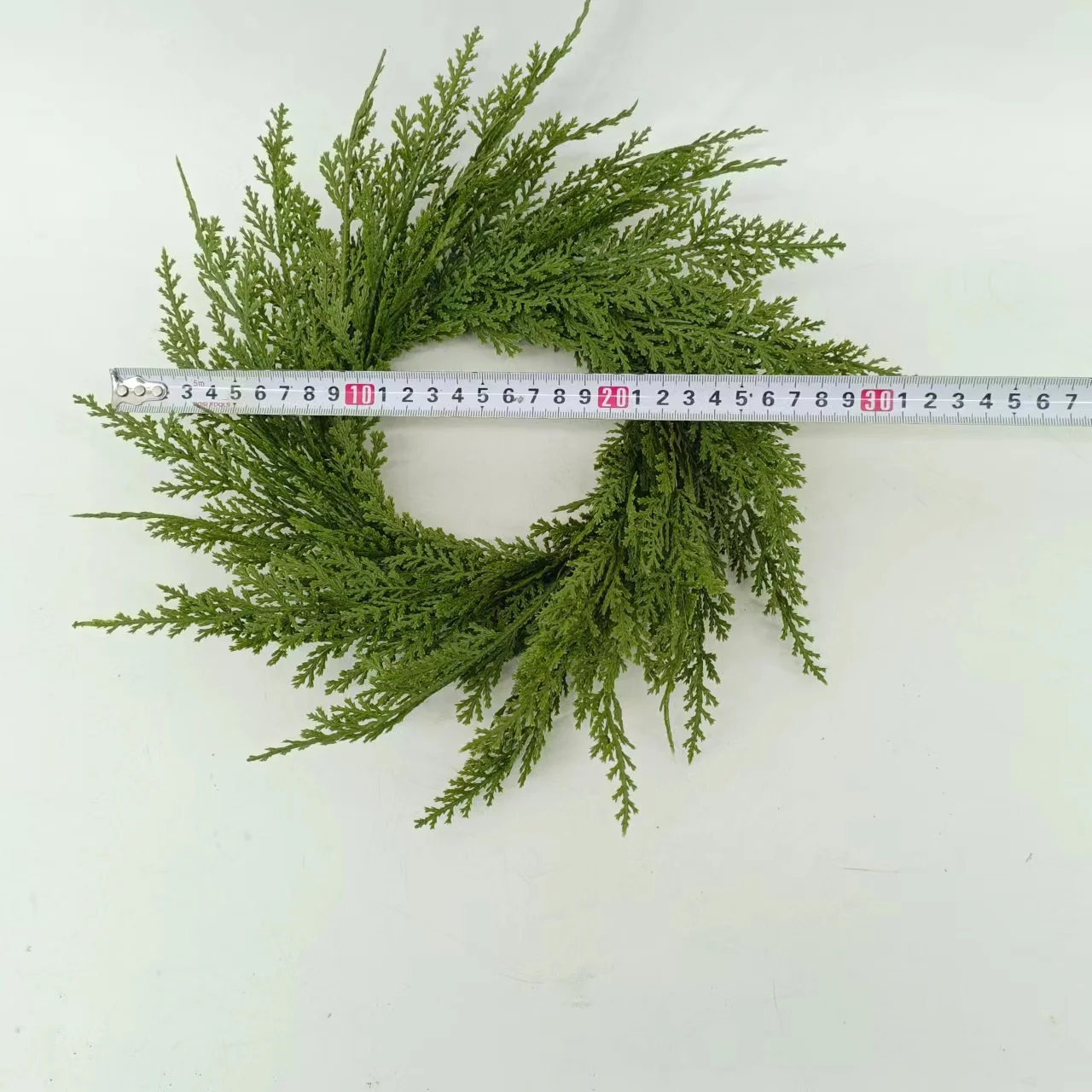 Wholesale Artificial Plants Cypress Leaf Wreaths and Candle Rings for ...