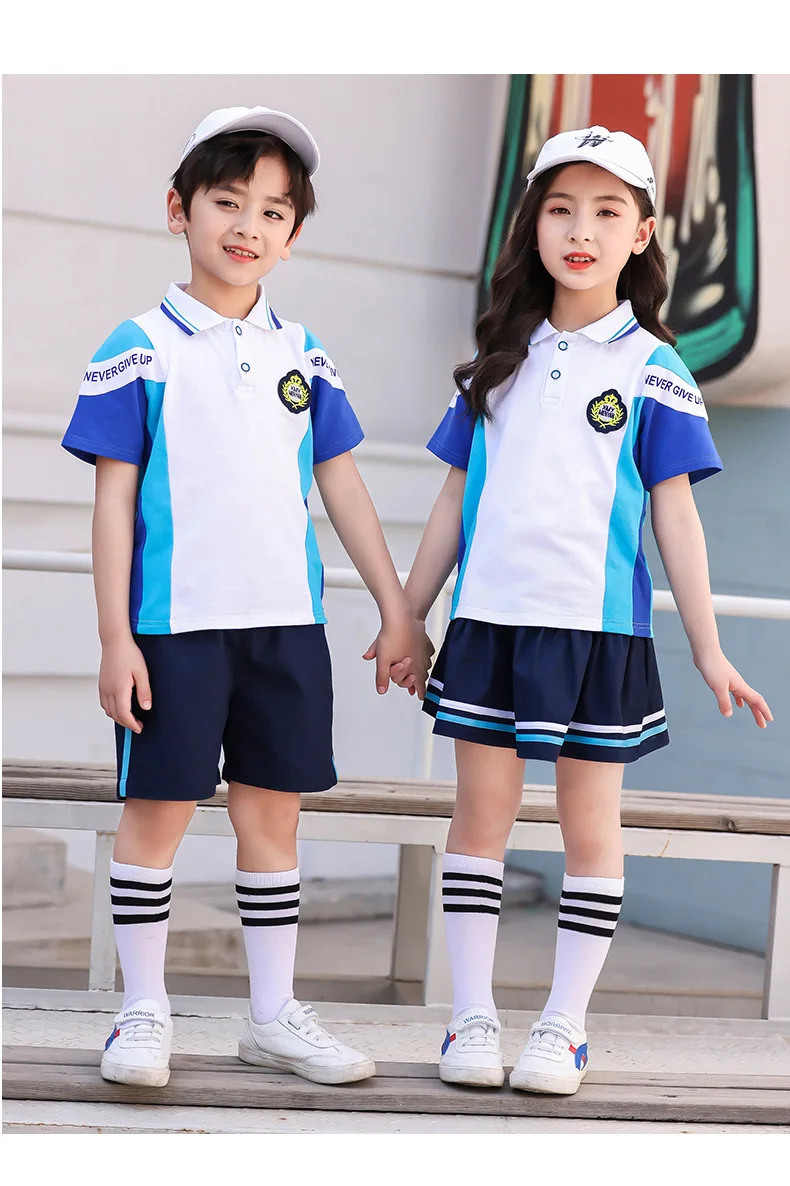 2023 Custom Design Logo Summer Primary School Uniforms Kindergarten ...