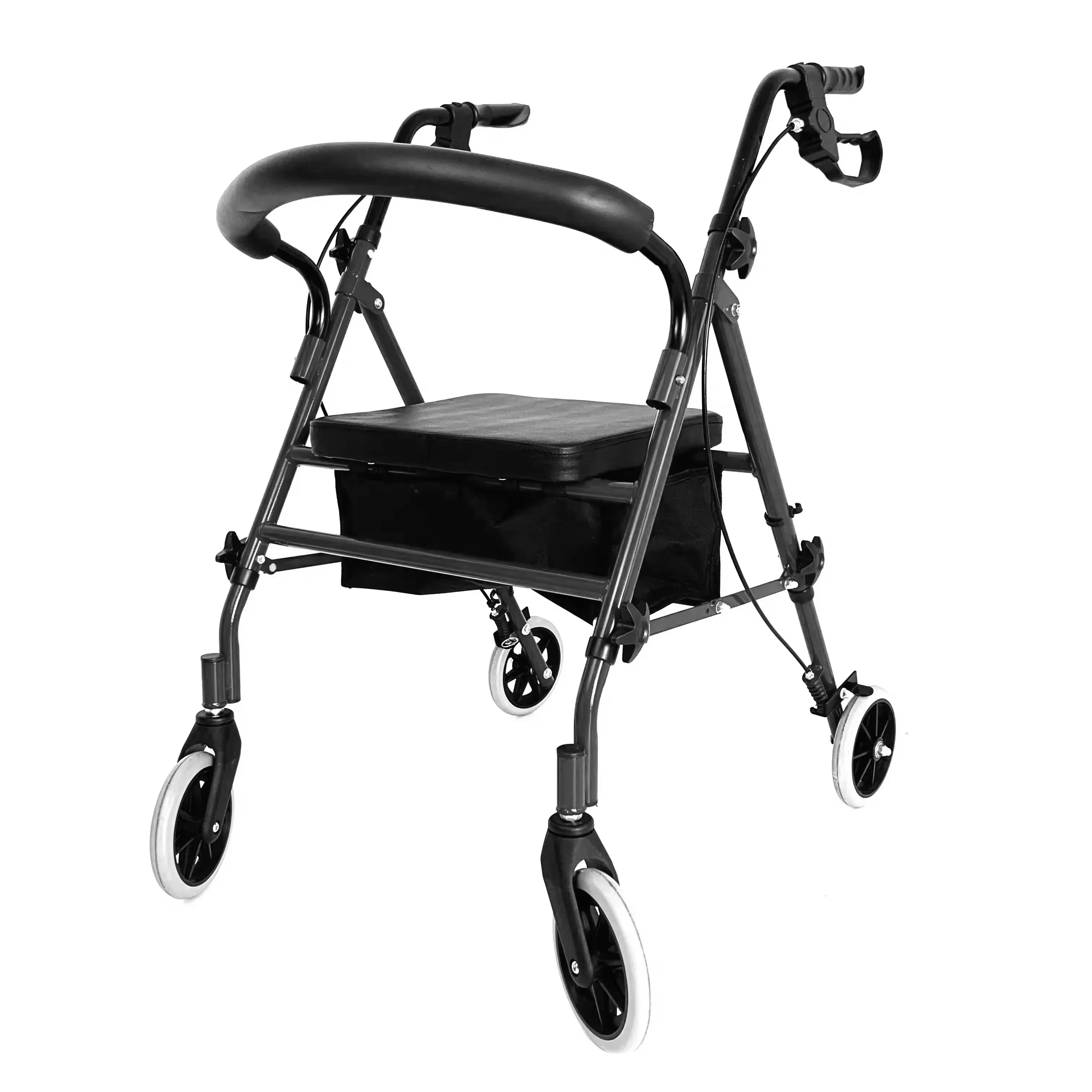 Alibaba.com: Folding rollator walker with soft seat and portable design ...