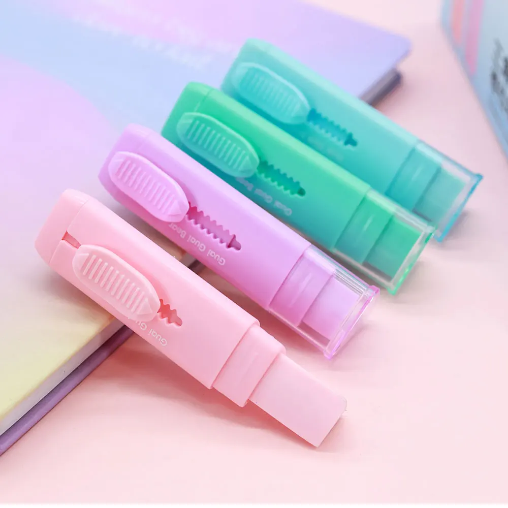 Triangle Push Pull pencil eraser School supplies Student Stationery ...
