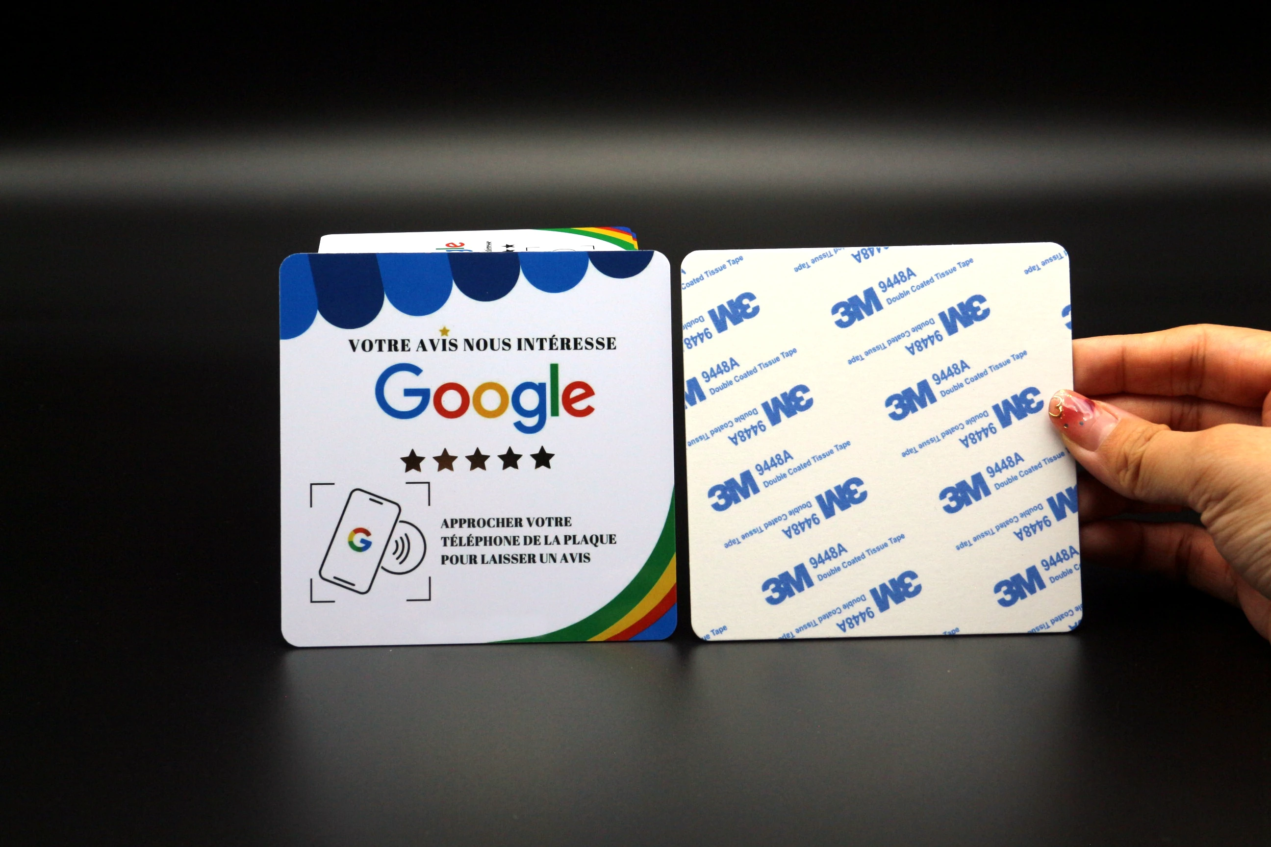 Custom Programmable Qr Code Tags Menu Tag Nfc Pvc Card With Chip ...