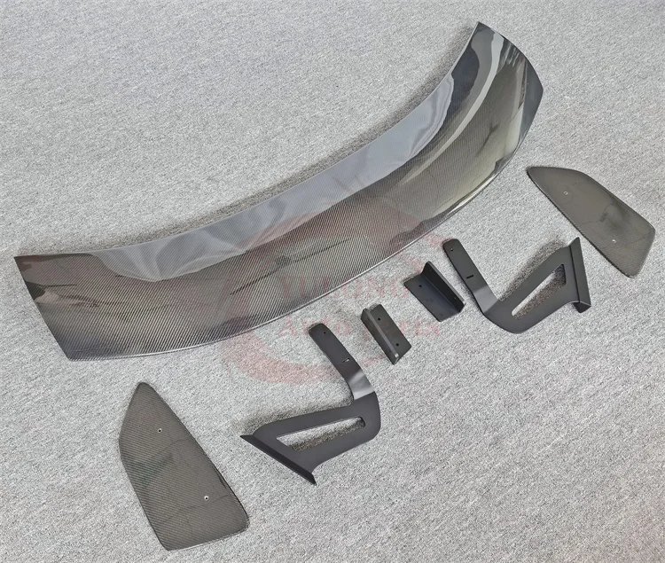 Porsche 981 Gooseneck Carbon Fiber Rear Spoiler - YL Brand