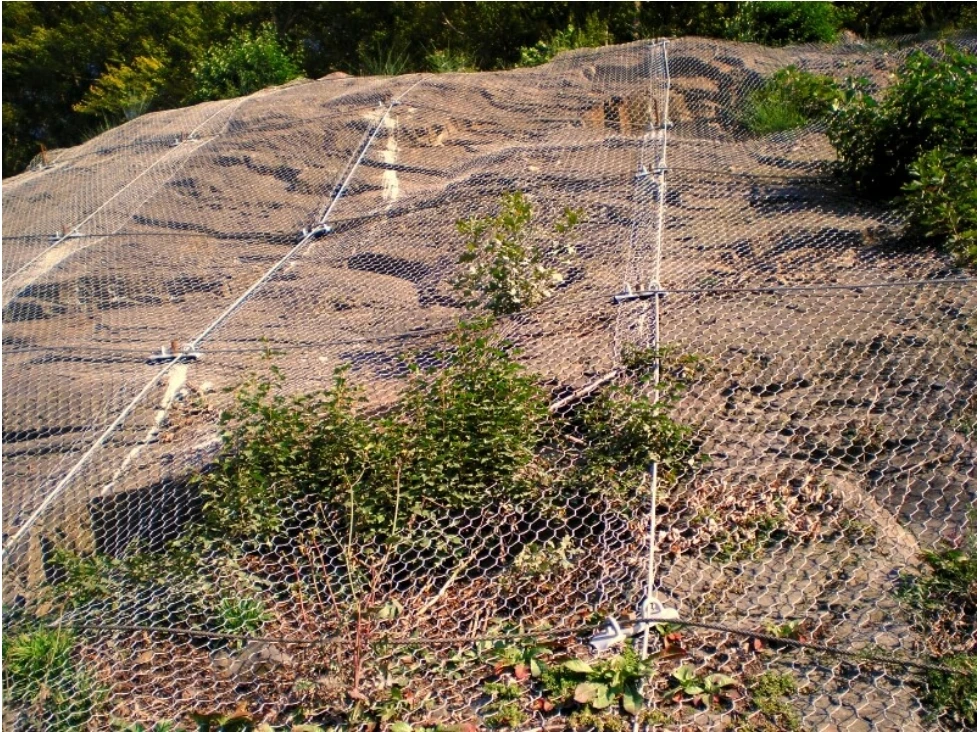 3*25m/roll Strength & Safety Rock Fall Netting Passive protection ...