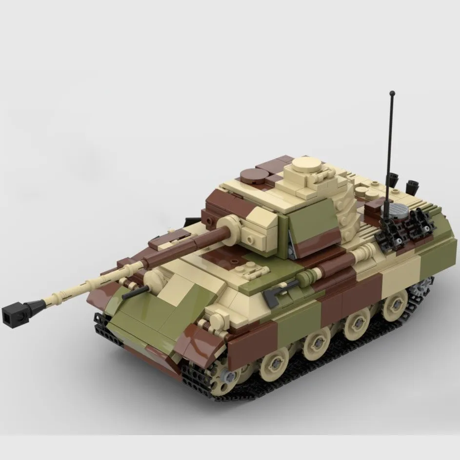 Military Tank Model Toy Vehicle Army War Truck Panzer Mini Building ...