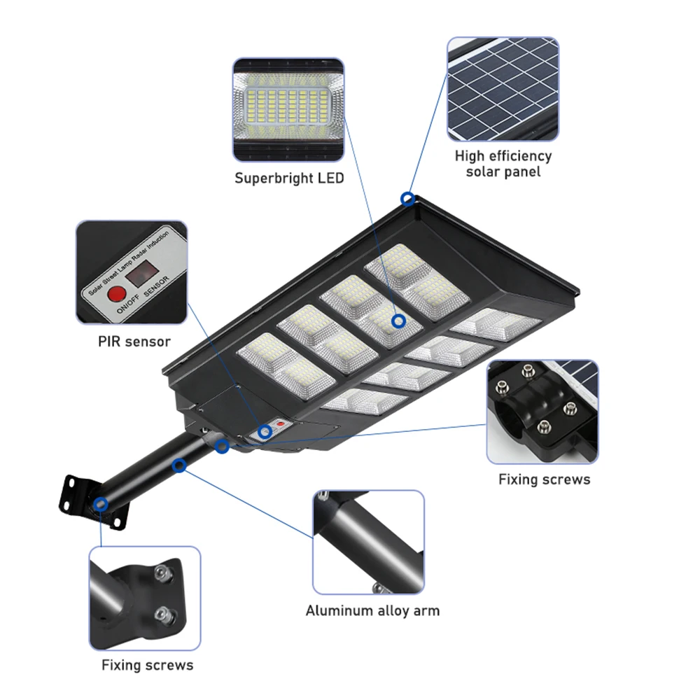 Outdoor Stand Alone Lights - Intelligent LED Street Lights