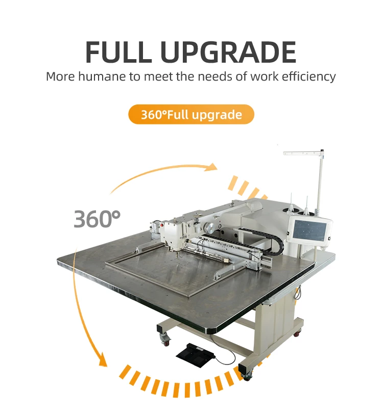8040 Automatic Pattern Template Sewing Machine - High Speed & Precision