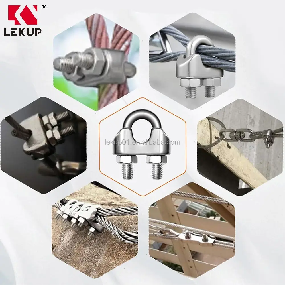 304 Stainless Steel Wire Rope Accessory Set - Durable & Versatile