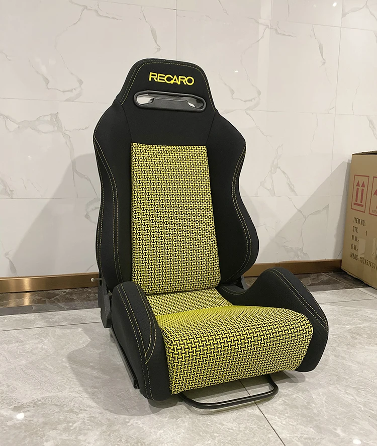 Recaro SR7 Carbon Fiber Racing Seat with Adjustable Backrest | Modified ...