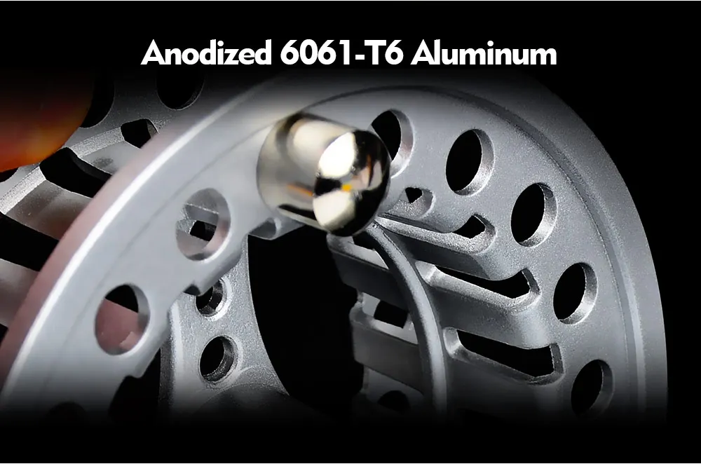 Proberos Fly Fishing Reel 2+1bb Large Arbor Alloy Aluminum ...
