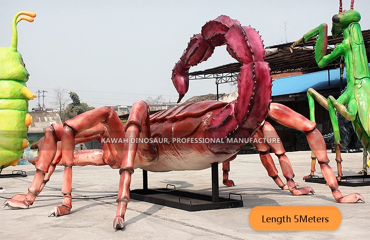 Insect Theme Park Animatronic Insects - Customizable Scorpions