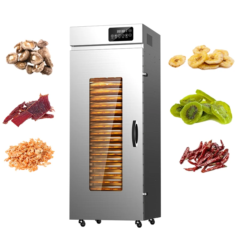 22 Layers Rotary Fruit Dehydrator Vegetable And Fruit Dehydrator ...