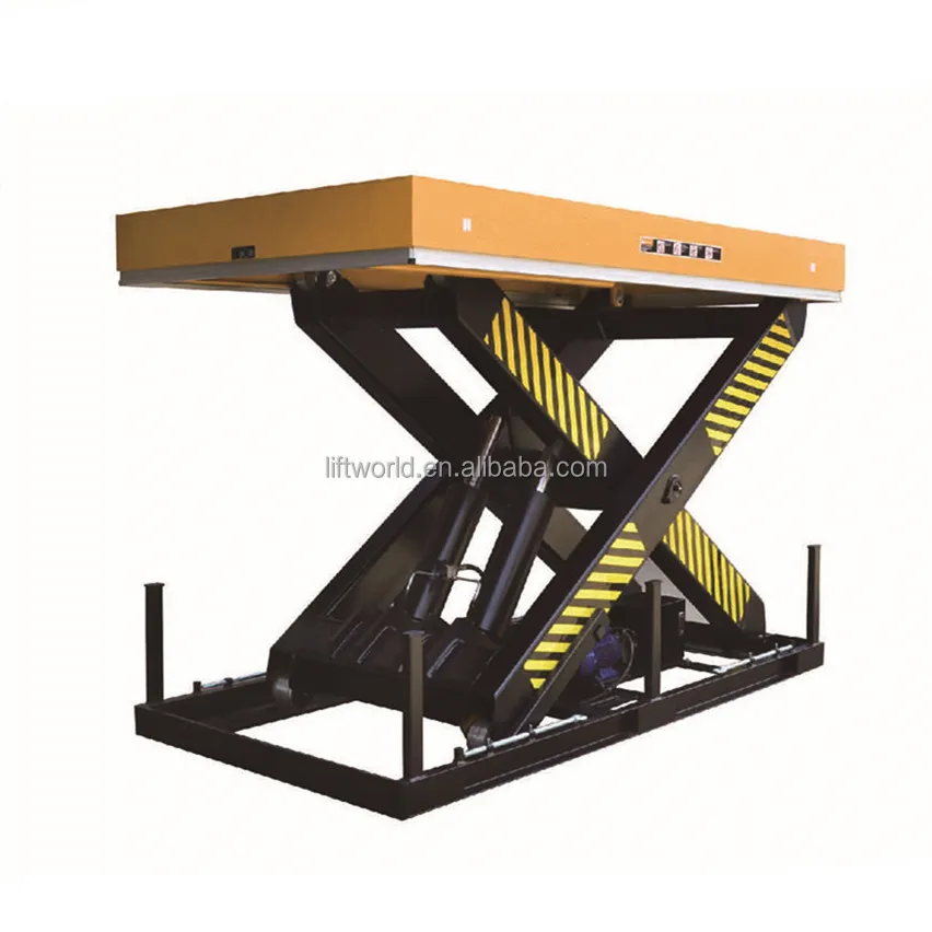 6 tons heavy duty scissor lift table 10tons hydraulic lift table ...