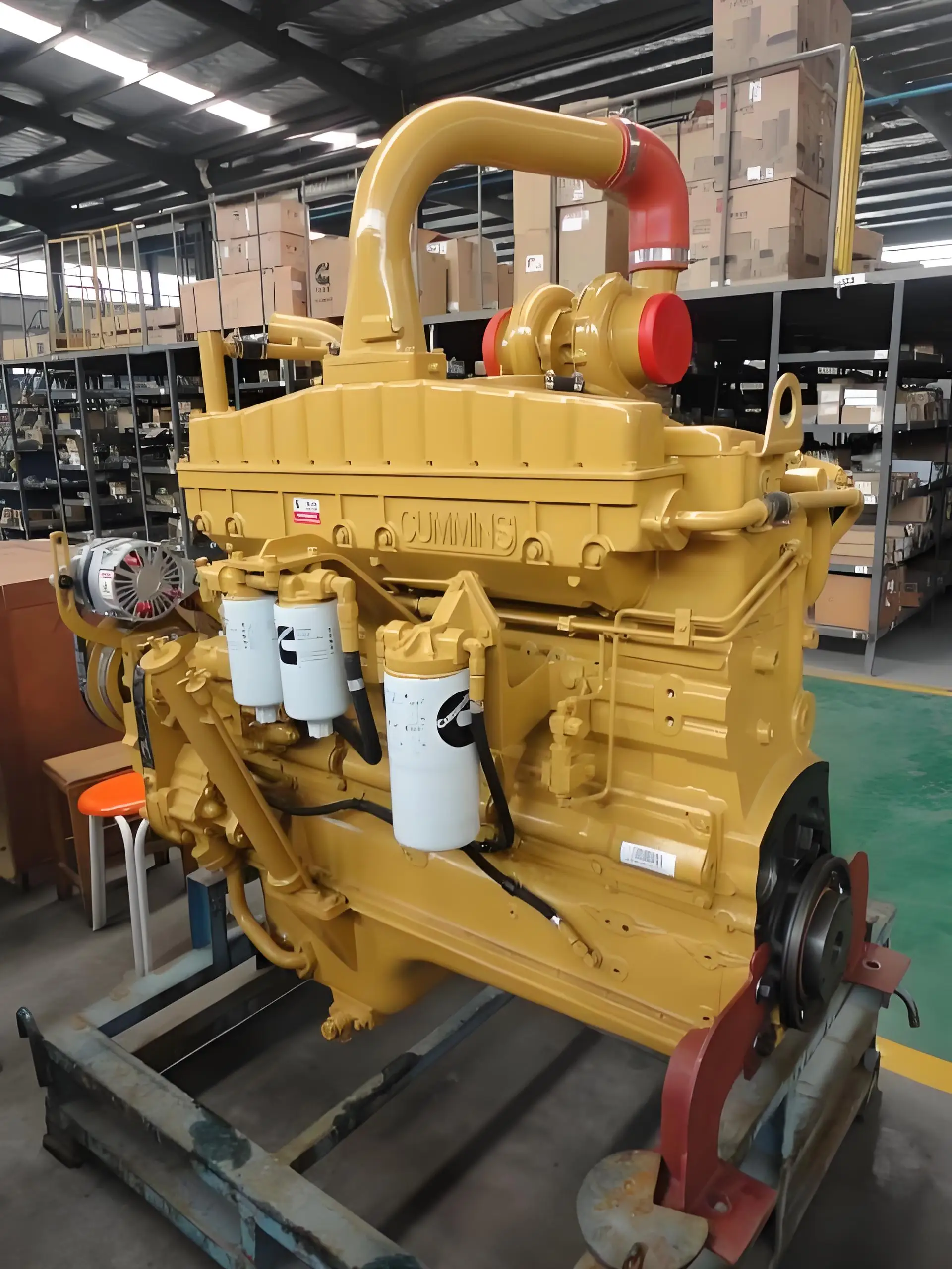 Genuine 6 Cylinder Construction Machinery Engine Assembly NT855 KTA38 ...