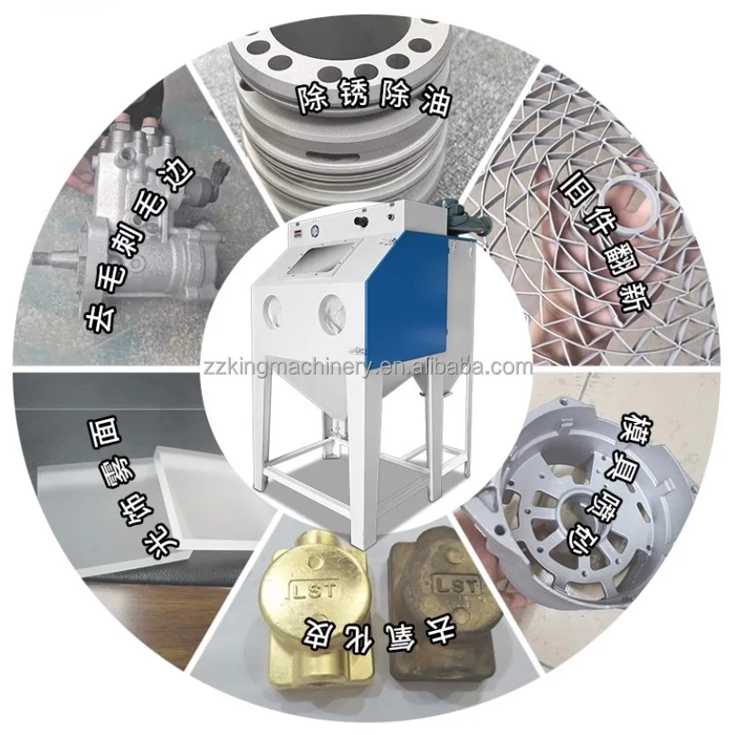 Industrial Pneumatic Rust Remover Portable Sand Blasting Pot Sand ...