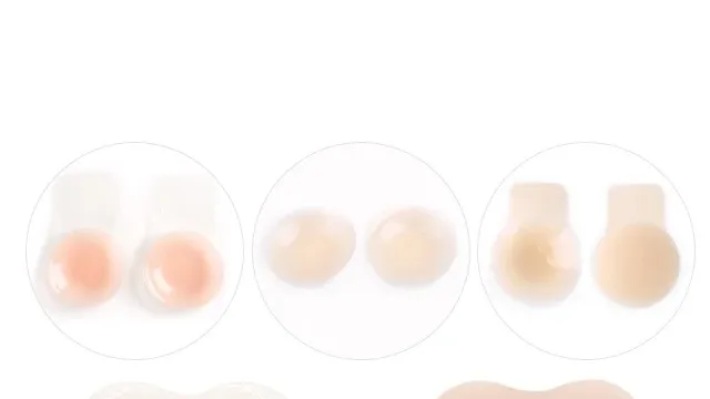 Tpu Self Adhesive Silicone Nipple Cover Reusable Rabbit Ear Shape Push ...