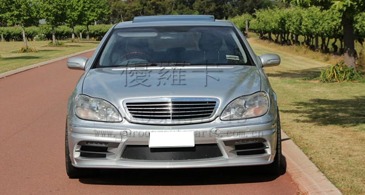 W220 WD Style Body Kits - High-Quality FRP Material
