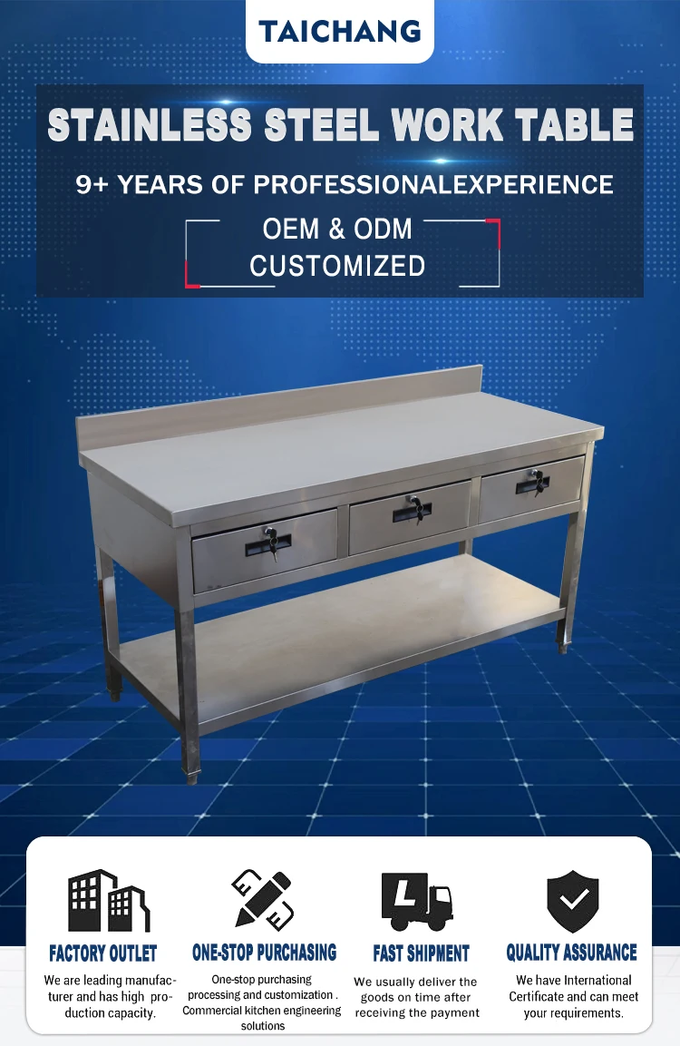 Heavy-duty Working Table Adjustable Height Work Table Steel Work Bench ...