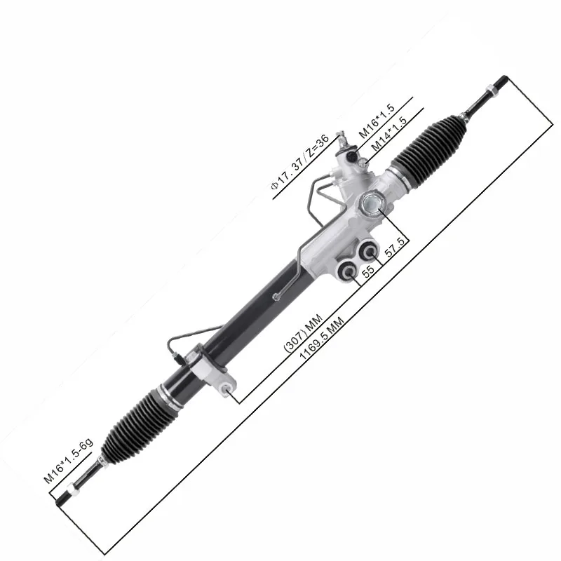 Ujoin LHD Power Steering Rack for Nissan Navara & Mercedes