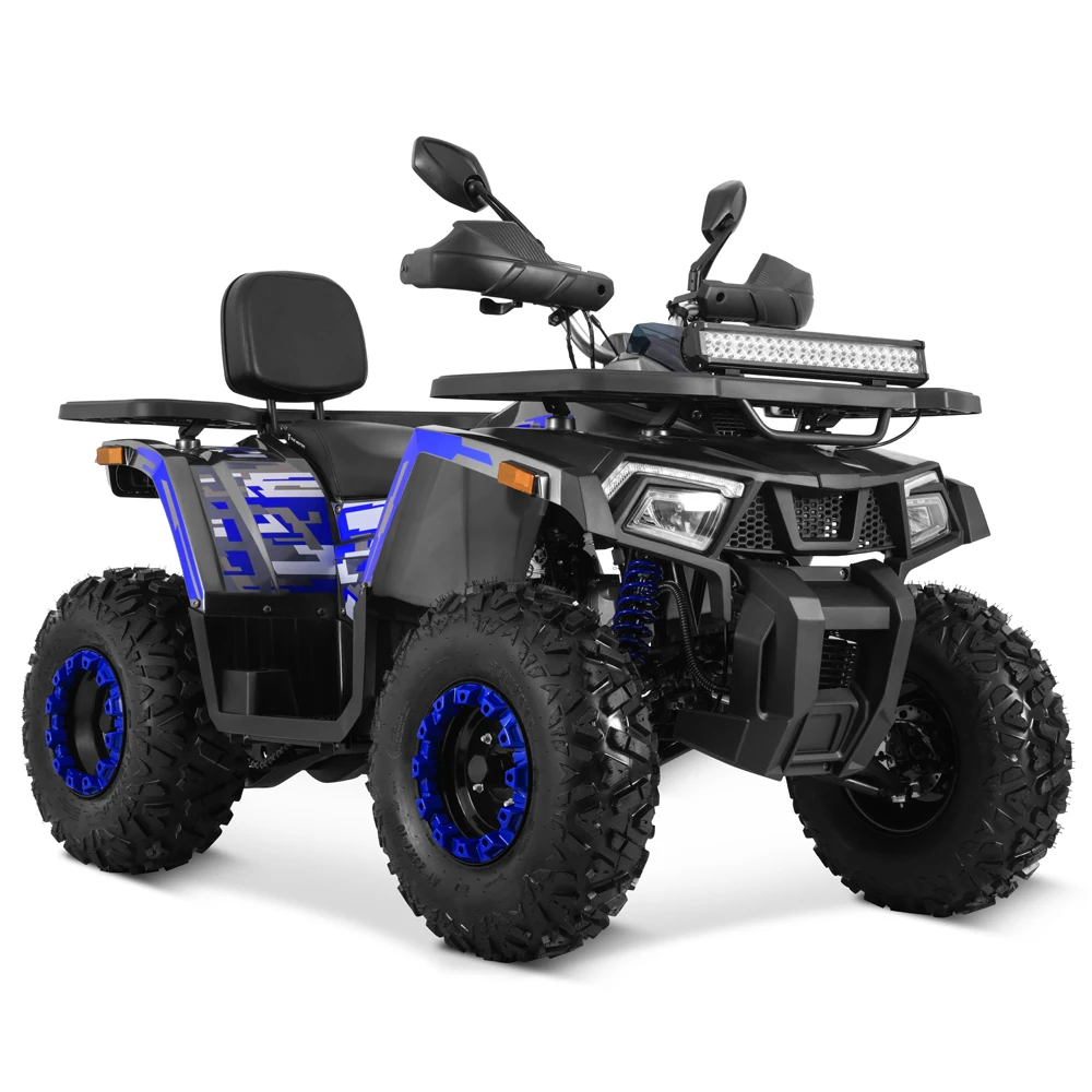 2025 New Electric Start Automatic Chain Drive Cuatrimoto 4 Wheeler ATV ...