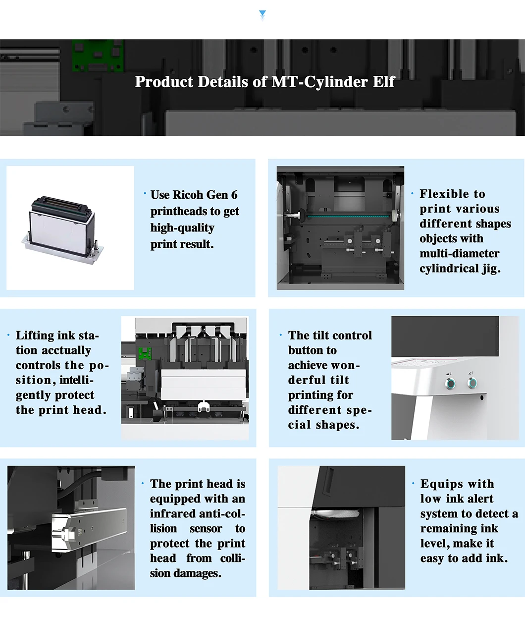 Mtutech High Speed 360 Rotary UV Printer for Stainless Steel Yeti ...