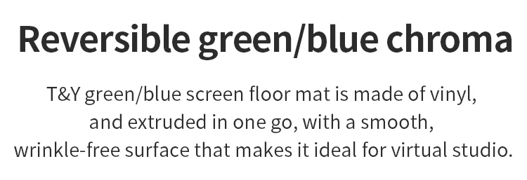 Background Backdrop Vinyl Virtual Studio Reversible Chroma Key Green ...