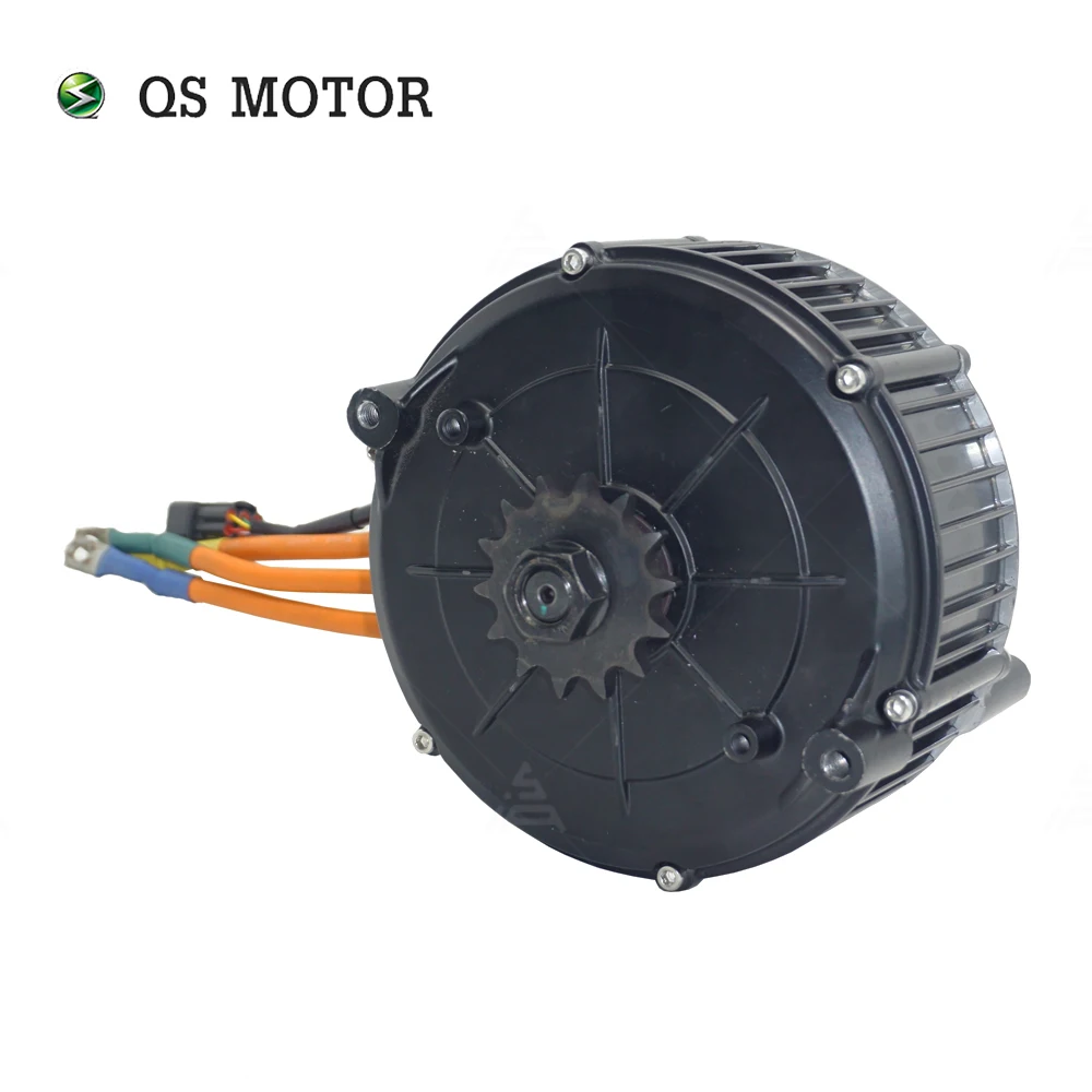 QSMOTOR QS165 V2 5000W 72V PMSM Mid Drive Motor - IP67 Waterproof