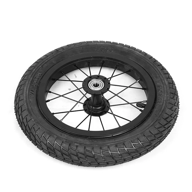 12x2.125" Pneumatic Wheel with 5 Spokes - Durable & Versatile