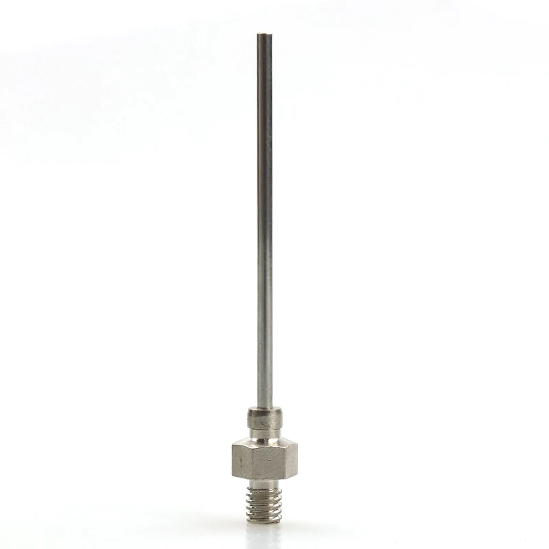 M4 External Thread Needle Tube All Metal Stainless Steel Disposable ...