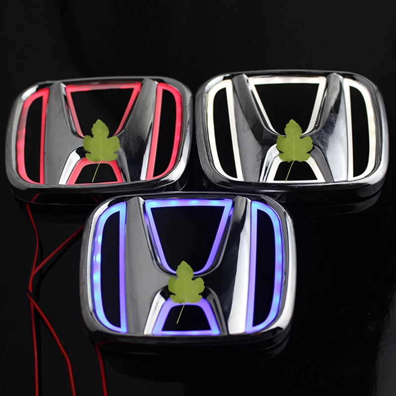 5D Illuminated Car Badge LED Light for CIVIC, CR-V, Odyssey