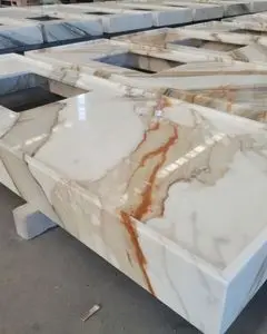 Calacatta Gold Marble Vanity Top for Bathroom - Durable & Stylish