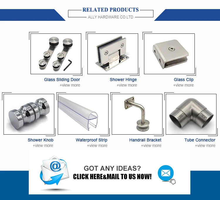 Stainless Steel Accessories Removable Wall Mounted Railing Supports ...