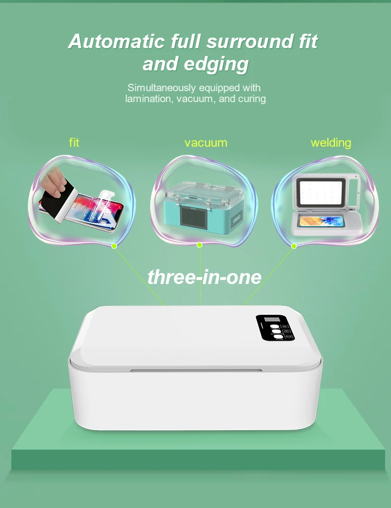 Automatic UV Film Mobile Screen Protector Applicator Machine for All ...