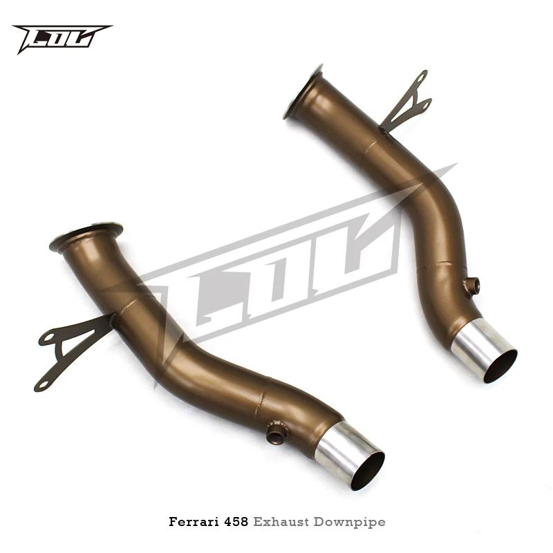 Boska Ceramic Insulation Exhaust Downpipe for Ferrari 458 4.5 2013-2016 ...