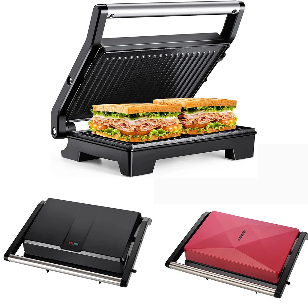 Newarrived Electric Sandwich Grill Panini Maker Non-stick Plate ...