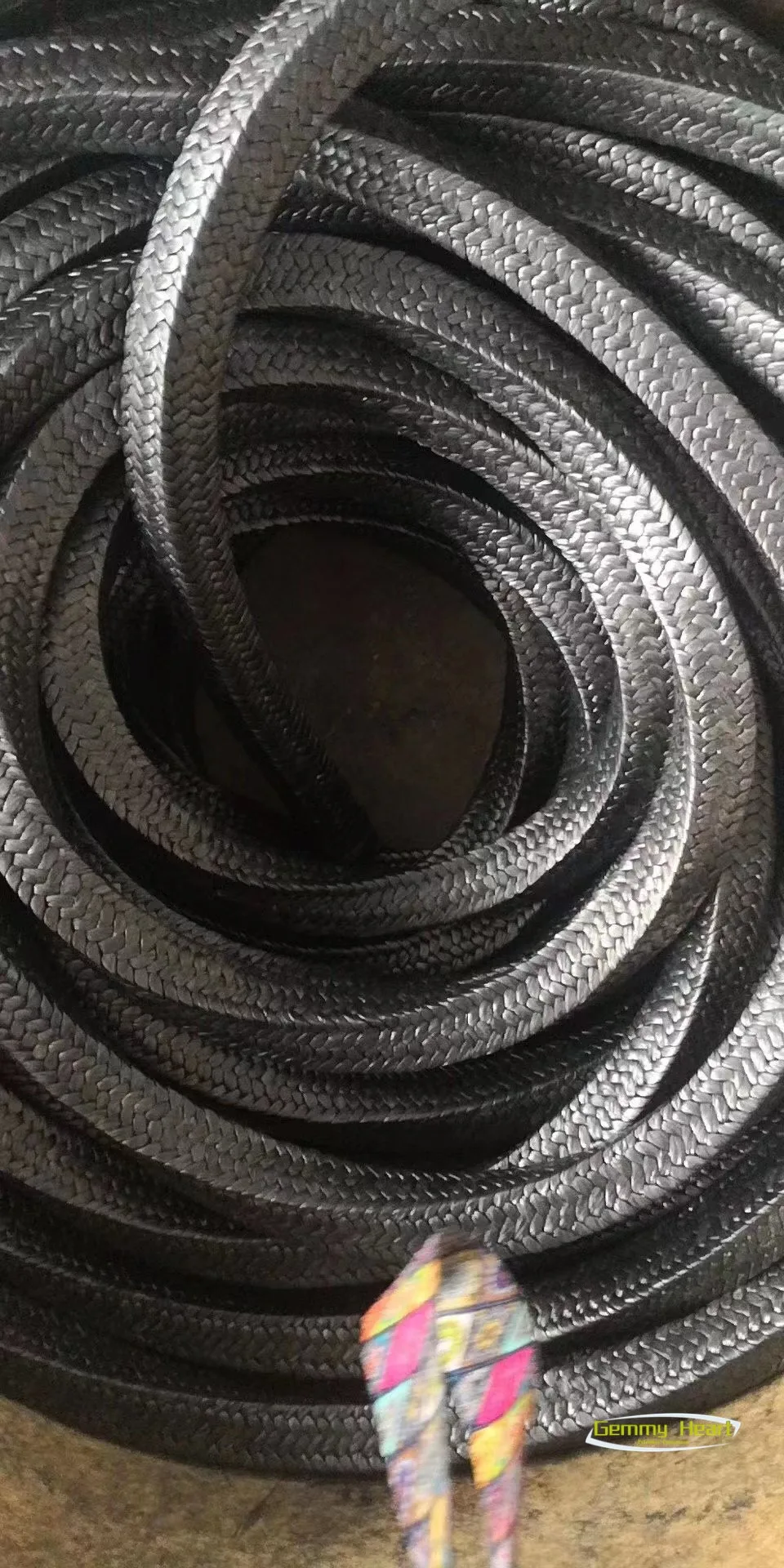 Factory Direct Sales Carbonized Fiber Gland Packing Braided Graphite ...