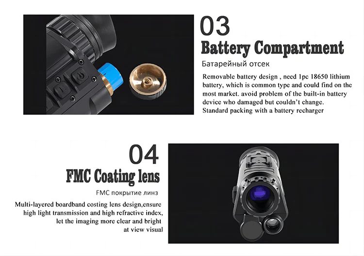 LUXUN NVG30 - High Power Helmet Night Vision Goggles