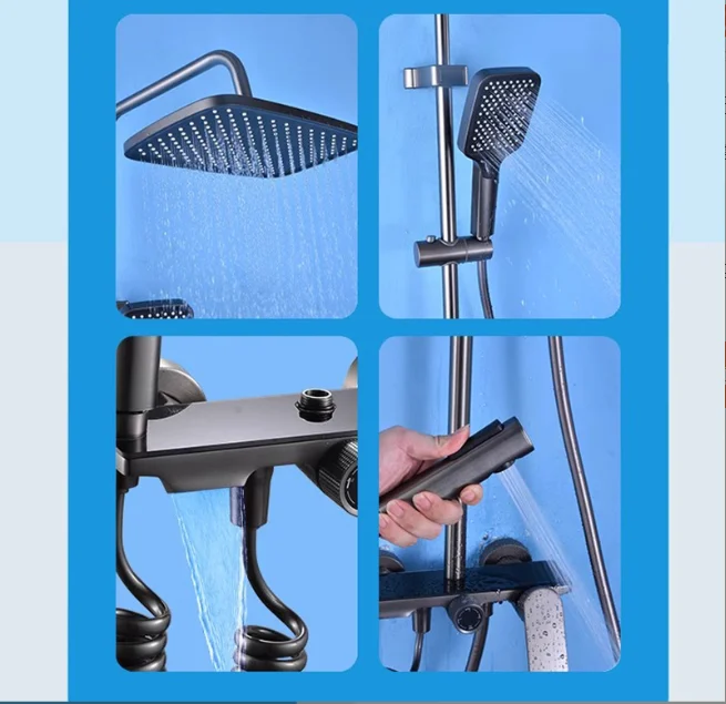 Luxury Digital Piano Bathroom Shower Set - Wholesale Price
