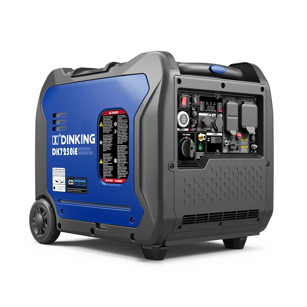 Dinking 6000W 7500W Dual Fuel Inverter Generator - Quiet & Efficient
