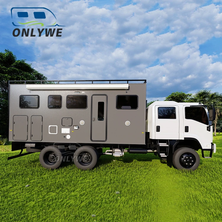 Onlywe Unimog Overland Expedition Vehicles 4x4 Aluminum Off Road Box ...
