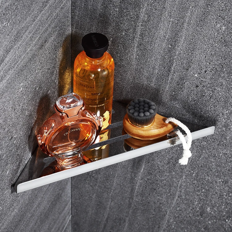 304 Stainless Steel Corner Shower Shelf - Rustproof & Stylish