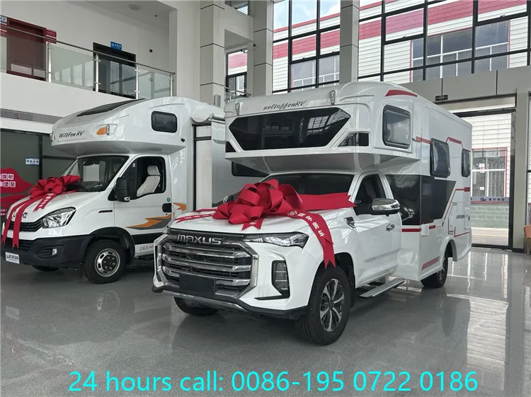 2023 Mobile Home SAIC Off-road Camper Pickup Truck 4*4 RV Motorhome ...