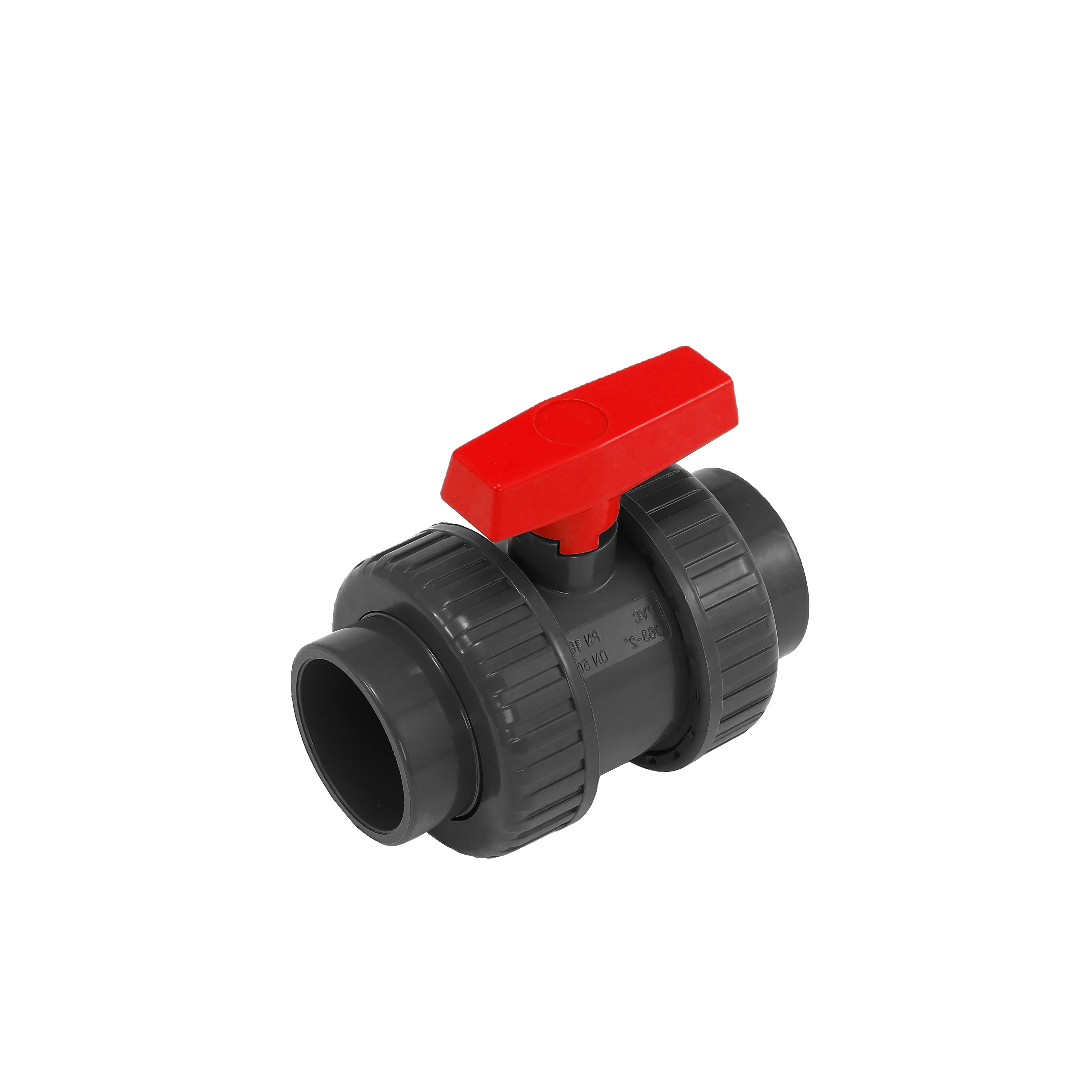 Manual Pvc/upvc Double Union Ball Valve Plastic Ball Valves Water ...