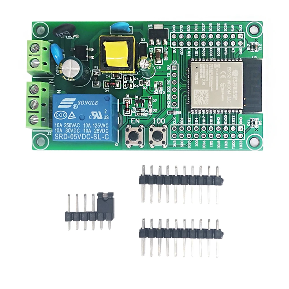Esp32 Single Relay Development Board Ac90-250v Esp32 Development Board ...