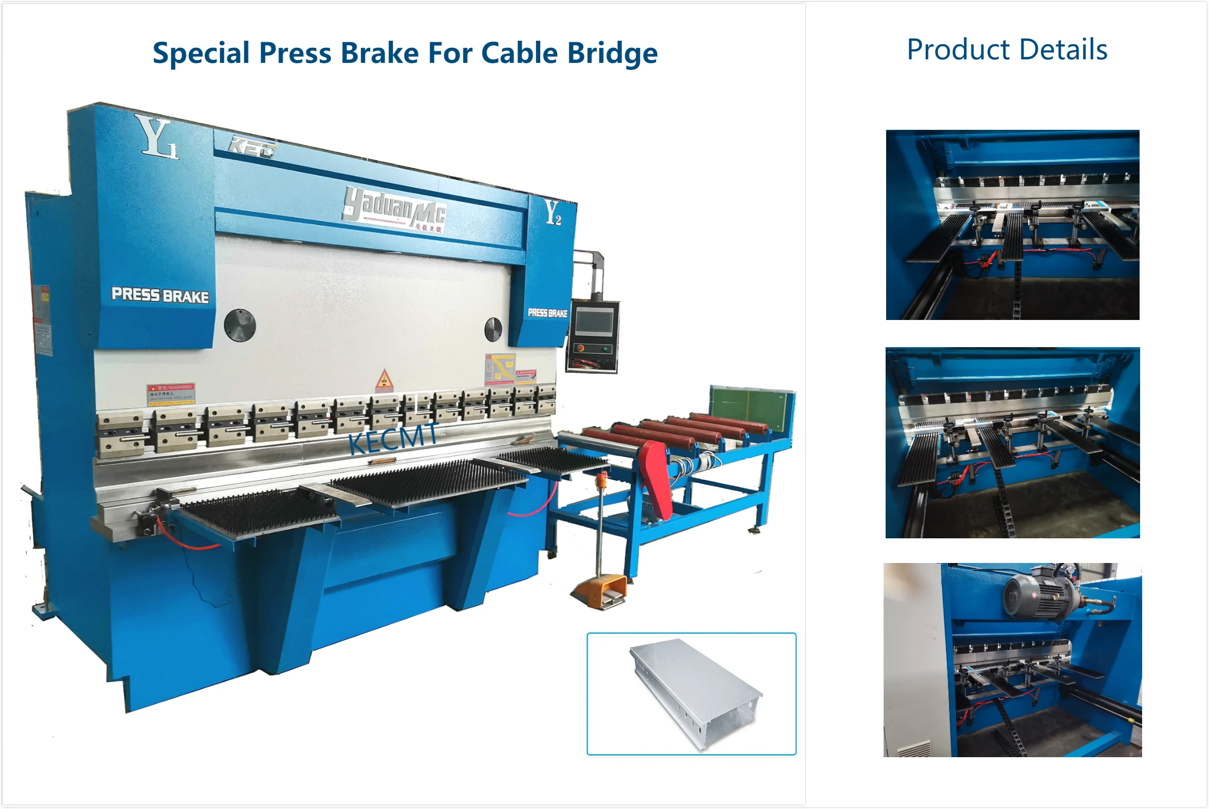 Electric hydraulic CNC press brake - CNC Hydraulic press brake and ...