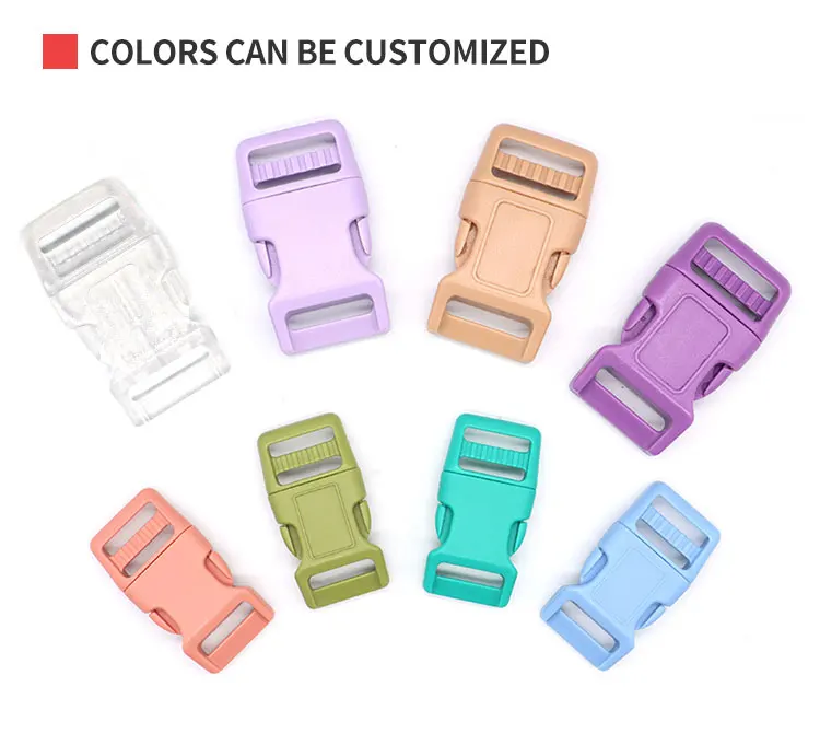Kjm Custom Colorful Heavy Duty Pom Recycled Plastic Buckle Custom Logo ...