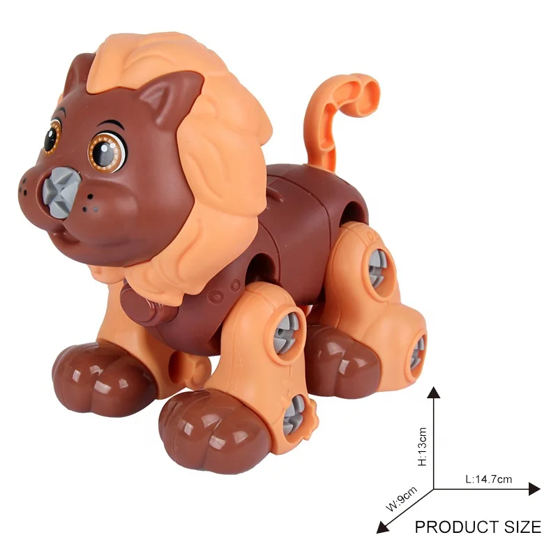 Custom Add Logo Diy Disassembly Tiger Kit 3D Puzzle Home Playing ...