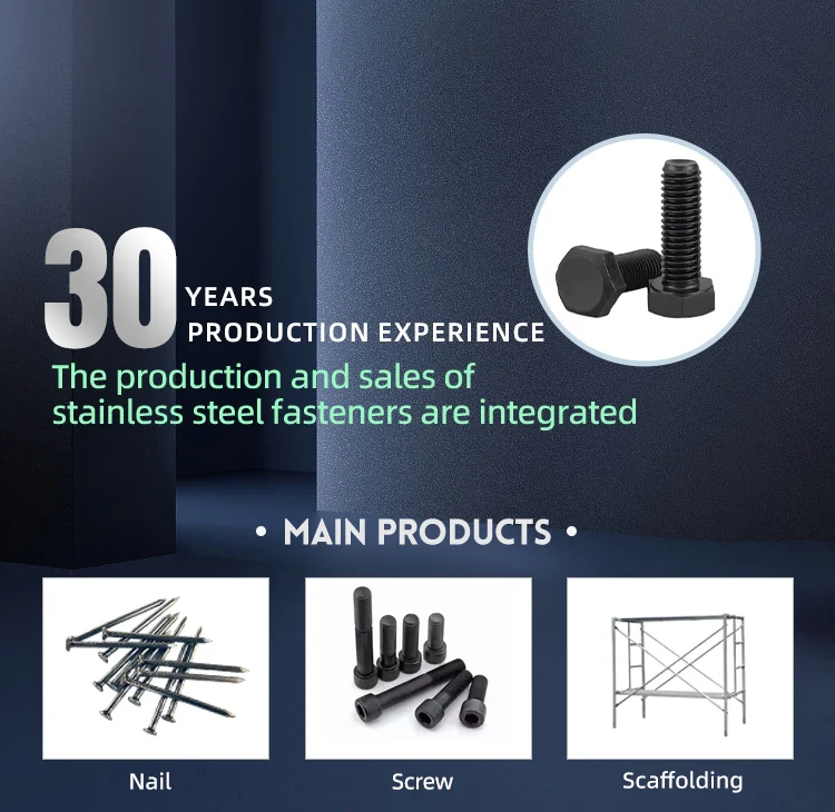 Heavy Duty Assembly Fastener for Manufacturing Support Full Thread Bolt ...