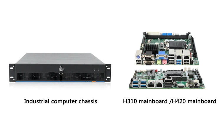 2u Server Cooling Fan Pc Hosts Intel 6th/7th/8th/9th Generation Core ...