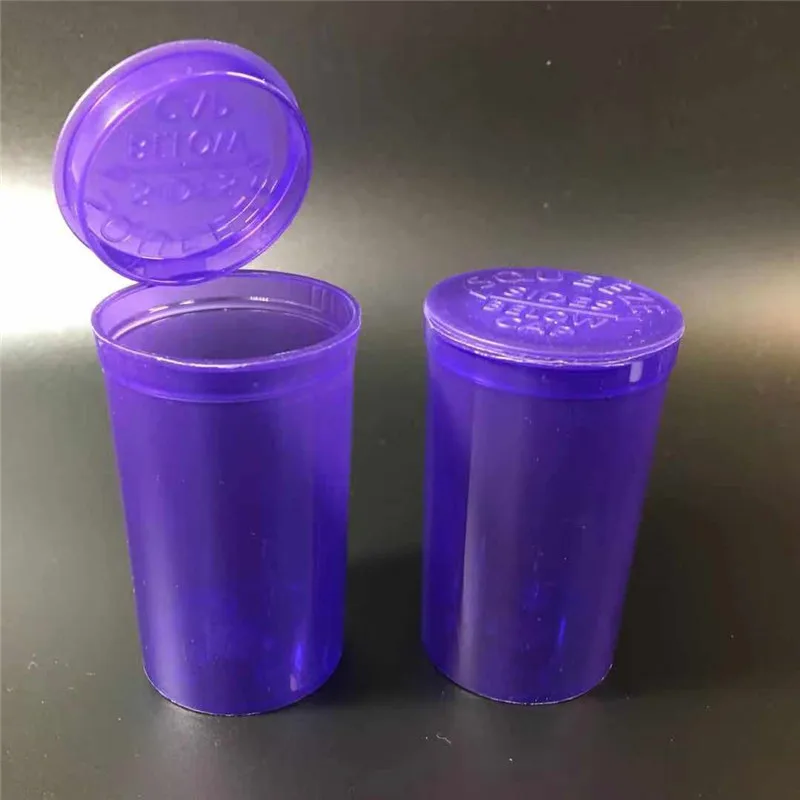Custom Logo 13d Child Proof Rx Pill Pp Plastic Pop Top Vials Container ...